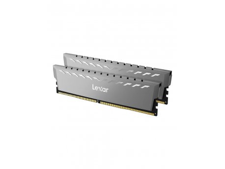 LEXAR 32GB (2x16) THOR DDR4 3200MHz XMP Memory with heatsink Dual pack LD4BU016G-R3200GDXG