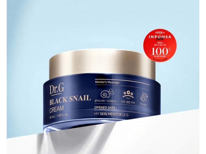 Dr.G Black Snail Cream 50ml *NOVO*
