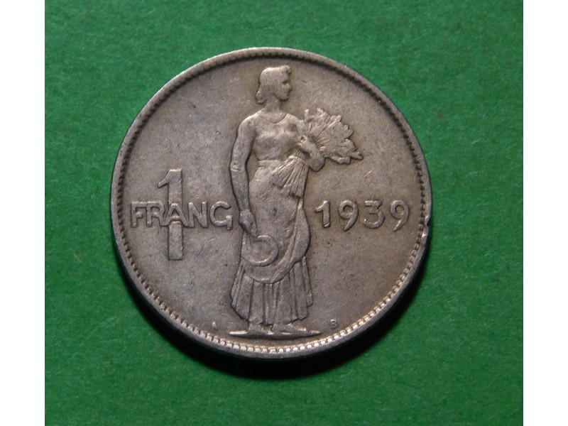 1 franc 1939 Luxembourg