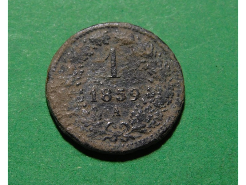 1 kreuzer 1859 A