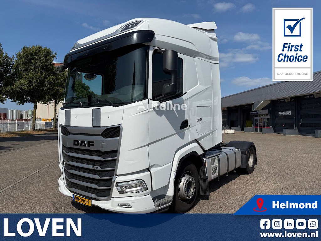 DAF XG 480 FT PCC/MX Engine Brake nieuwe tachograaf G2V2 tegljač