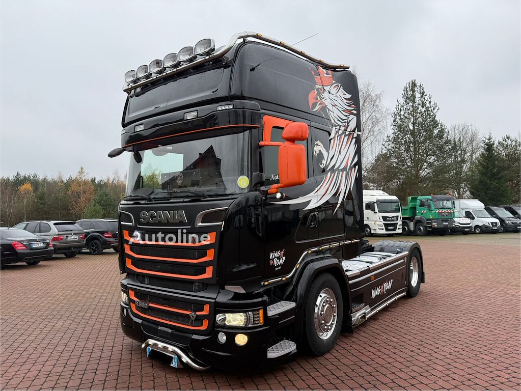 Scania R580 *AIR INTEGRAL* NOWY KOMPRESOR, TURBO, TACHO* XENON* ALUFELG tegljač