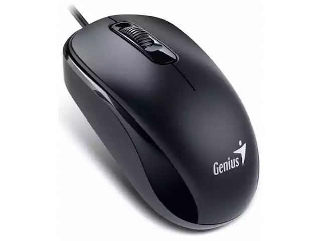 Miš Genius DX-110 PS/2 1000dpi, crni - optièki