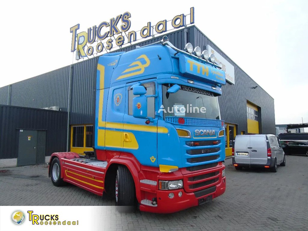 Scania R 520 + RETARDER + V8 + euro 6 + NICE TRUCK tegljač