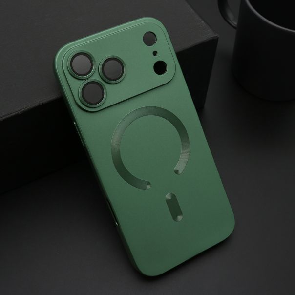 Futrola ELEGANT MAGSAFE za iPhone 17 Pro Max, zelena