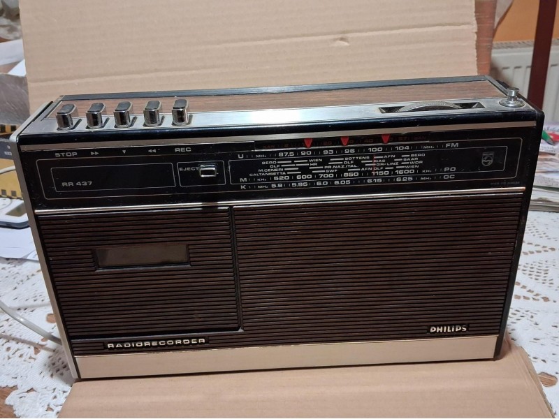 Philips radio kasetofon