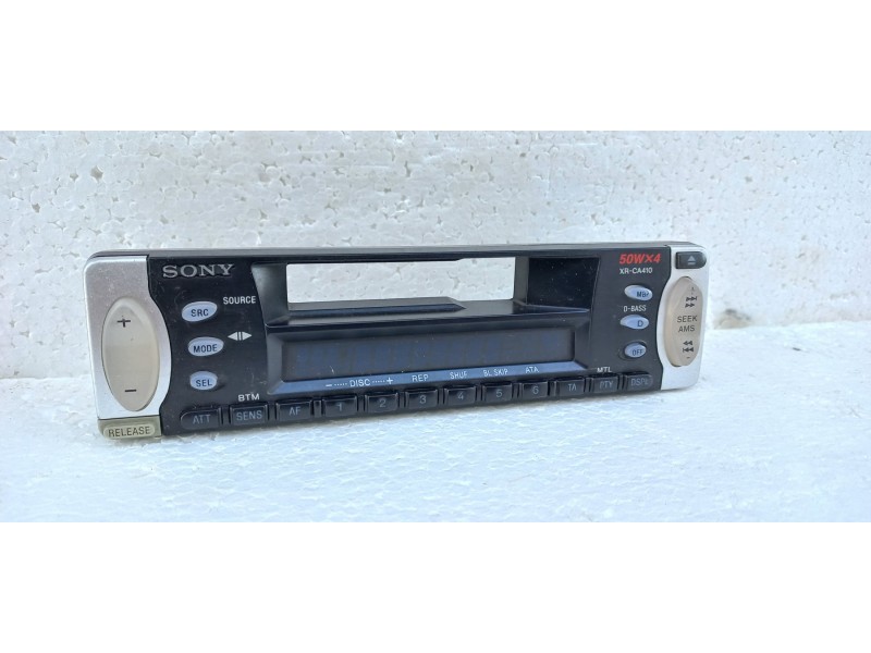 Auto radio Sony XR-CA410 prednji panel