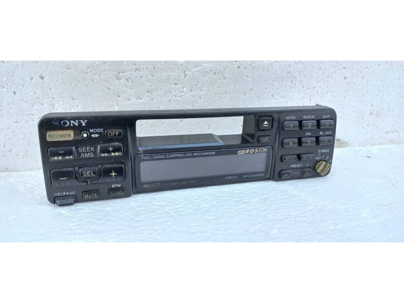 Auto radio Sony XR-C430RDS prednji panel
