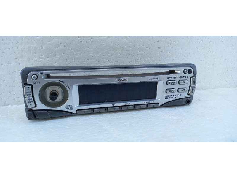 Auto radio Aiwa CDC-R504MP prednji panel