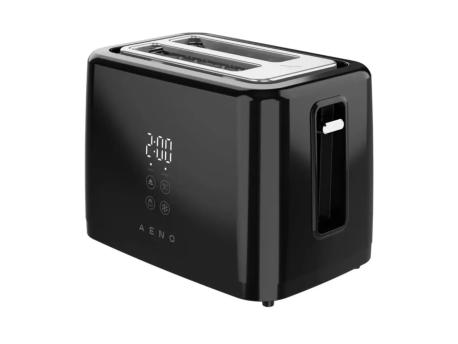 AENO Electric Toaster, black, 220-240V, 50-60Hz, 780-930W, 2 slots, 3 modes, 7 browning levels