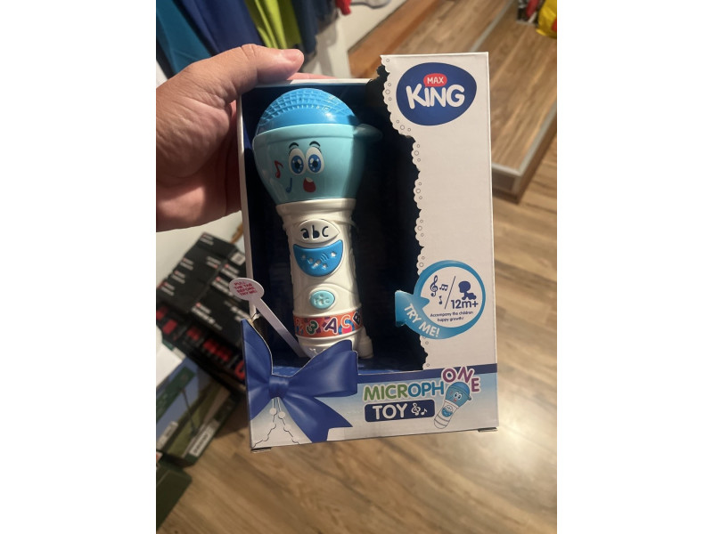 PERTINI Bebi muzički mikrofon NOVA IGRACKA original pak
