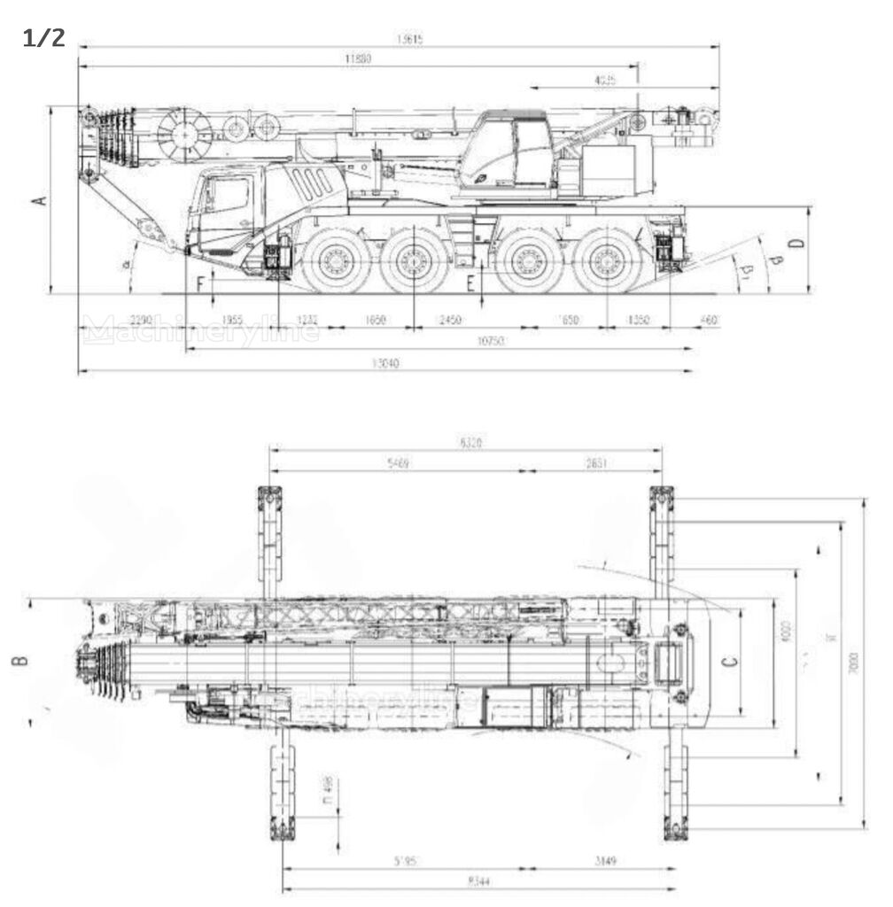 Grove GMK 4100L autodizalica