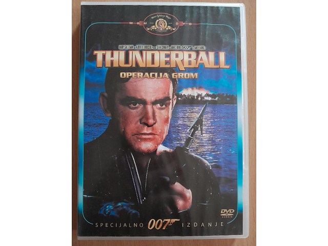 James Bond 007 - Operacija Grom DVD Thunderball