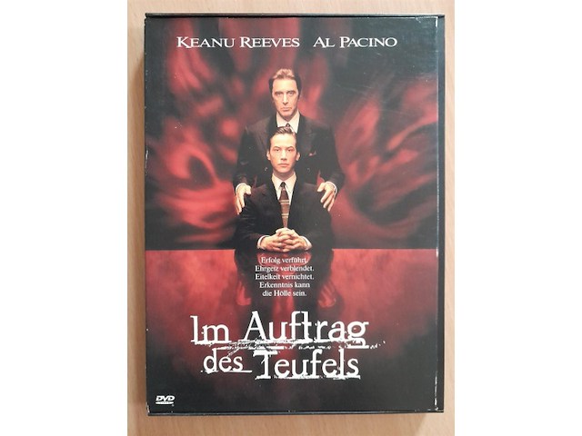 Djavolji Advokat DVD Al Pacino Hrvatski prevod