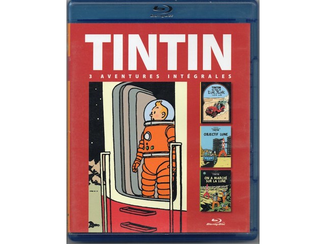 BD TinTin: 3 Aventures Integrales
