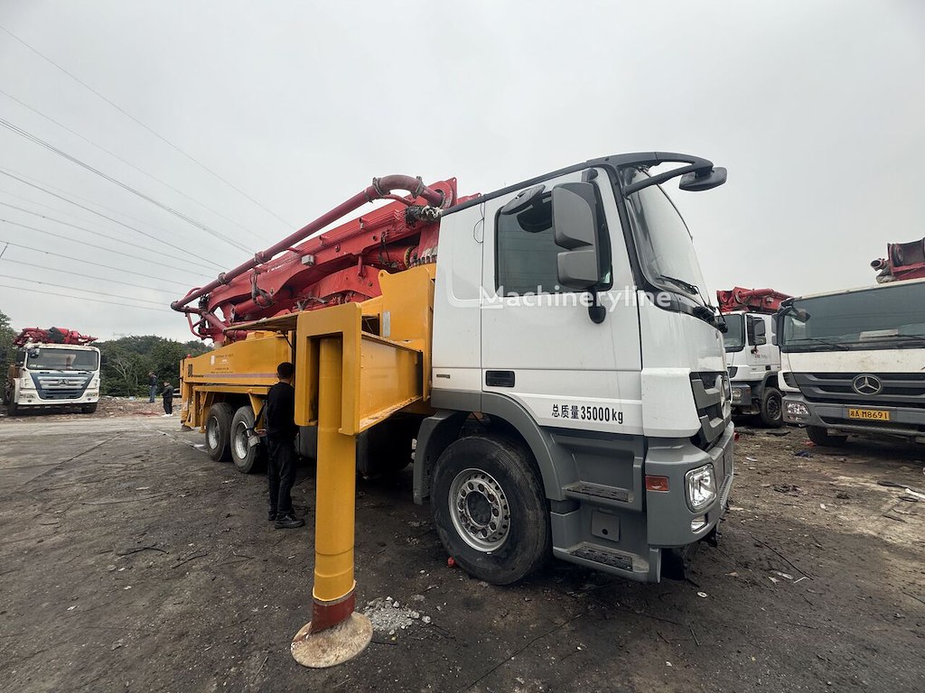 Putzmeister 42M 5RZ USED CONCRETE PUMP BENZ ACTROS pumpa za beton