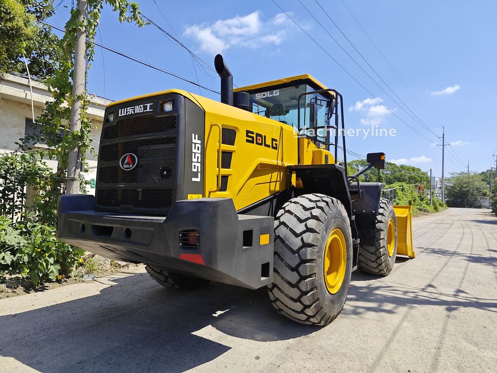 SDLG used sdlg956f wheel loader grejder