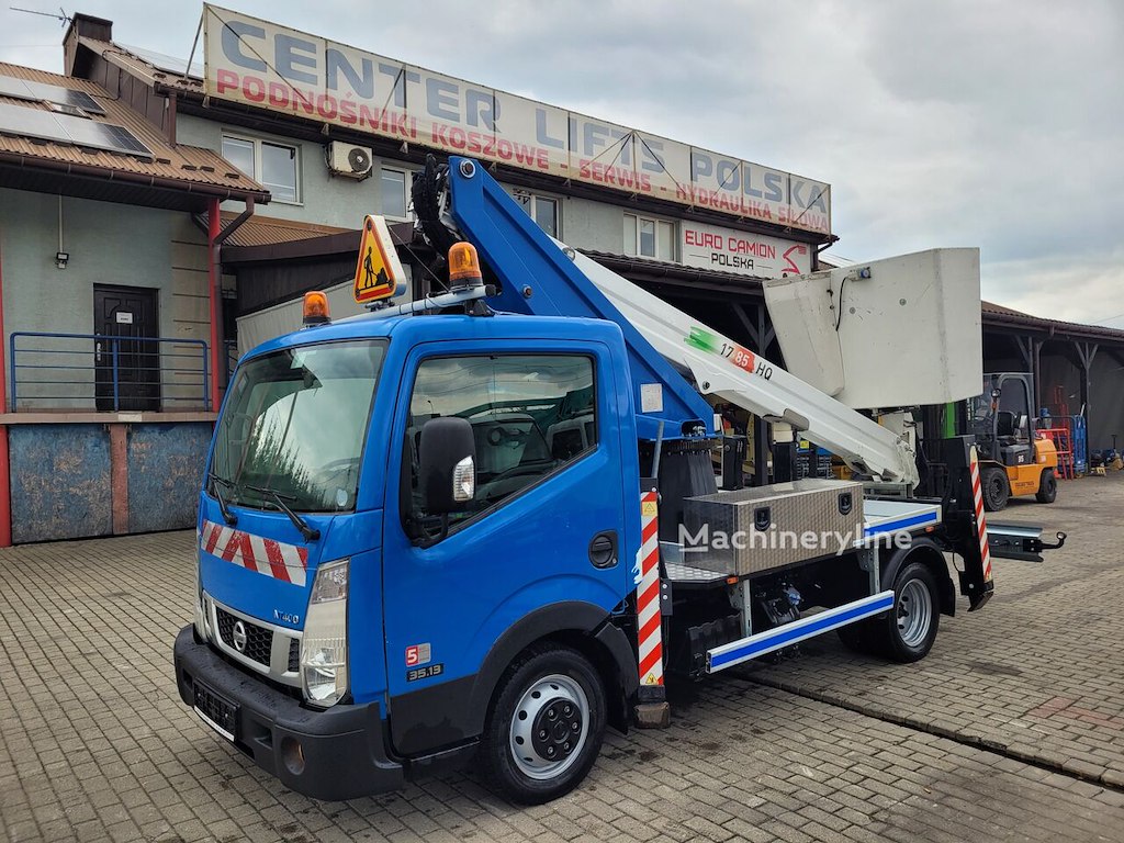 Nissan Cabstar NT400 - 17 m bucket truck boom lift auto dizalica s korpom