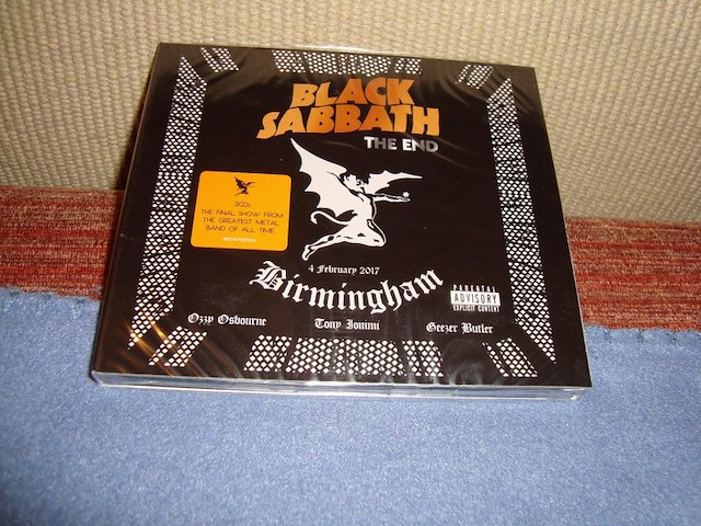 Black Sabbath  - The End- 2CD-set- LIVE (original EU)