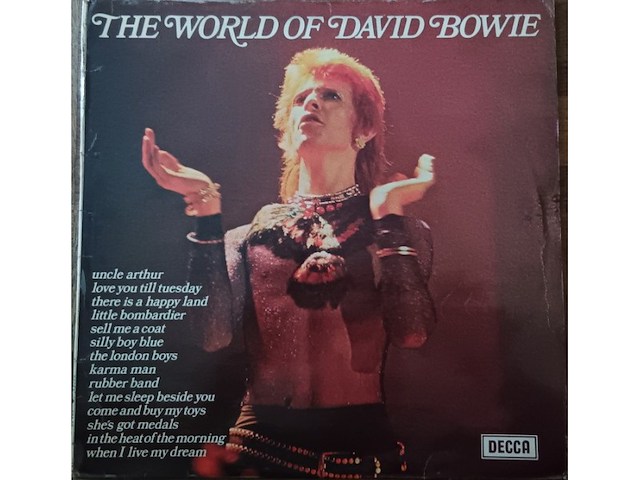 David Bowie-The World of David Bowie Made in UK LP