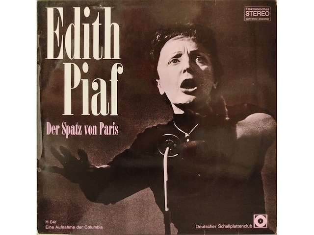Edith Piaf – Der Spatz Von Paris