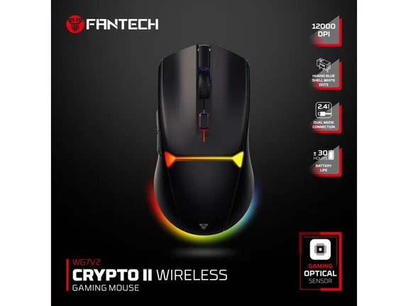 Fantech Gaming miš Wireless WG7V2 Crypto II 221856