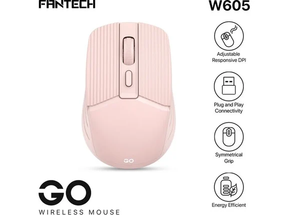 Fantech Miš Wireless W605 GO 213433