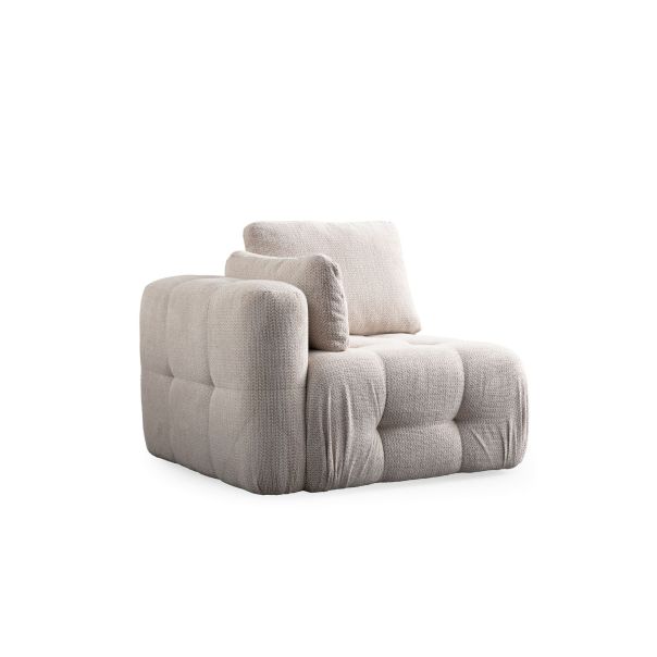 ATELIER DEL SOFA Fotelja Amaris L1, bež