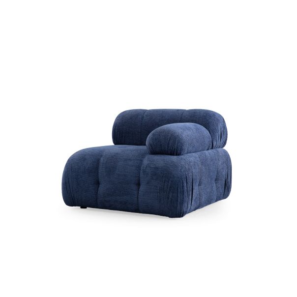 ATELIER DEL SOFA Fotelja Petite 1R, plava