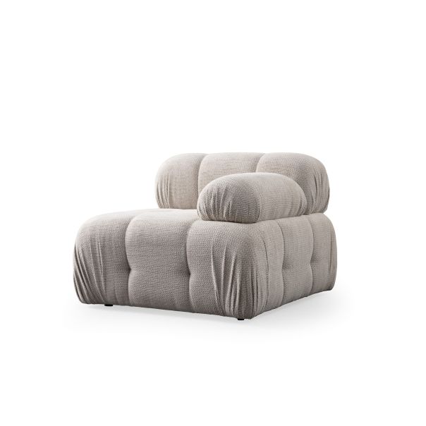 ATELIER DEL SOFA Fotelja Petite 1R, krem