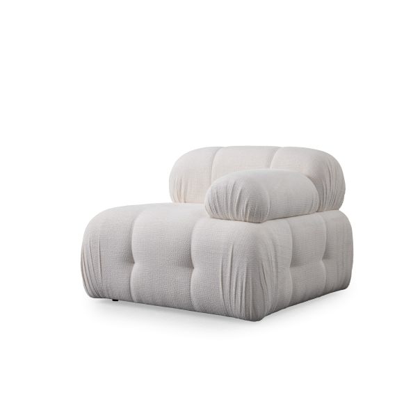 ATELIER DEL SOFA Fotelja Petite 1R, bela