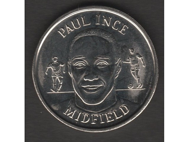 Plaketa, prigodna medalja - 1998 (Paul Ince)