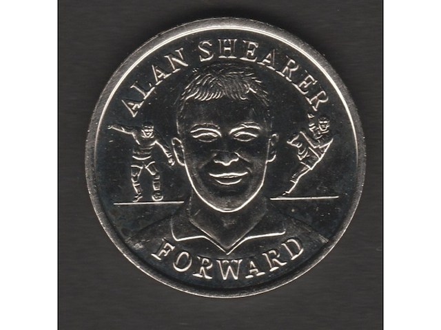 Plaketa, prigodna medalja - 1998 (Alen Shearer)