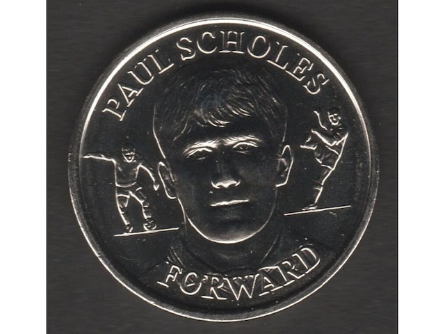 Plaketa, prigodna medalja - 1998 (Paul Scholes)