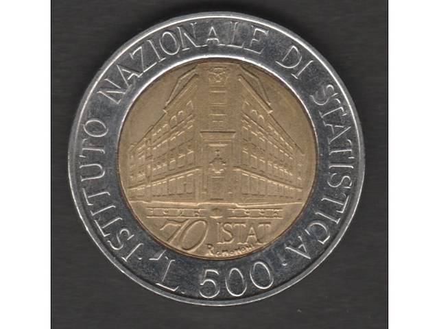 500 Lira (I.S.T.A.T.) - 1996 - Italy, Italija