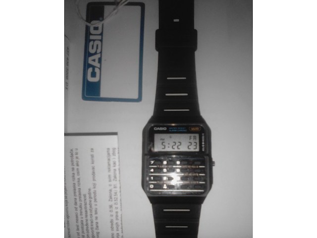 Retro CASIO sat - NOVO vintage