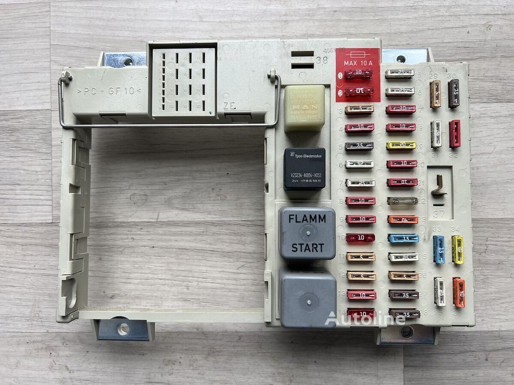 MAN Kutiјa sa osigurachima 81254446074 81.25444.6074 kutija s osiguračima za MAN TGA TGL TGX TGS TGM kamiona
