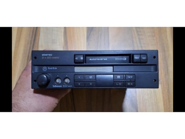 Volkswagen Beta radio cassette, stereo, autoreverse Gol