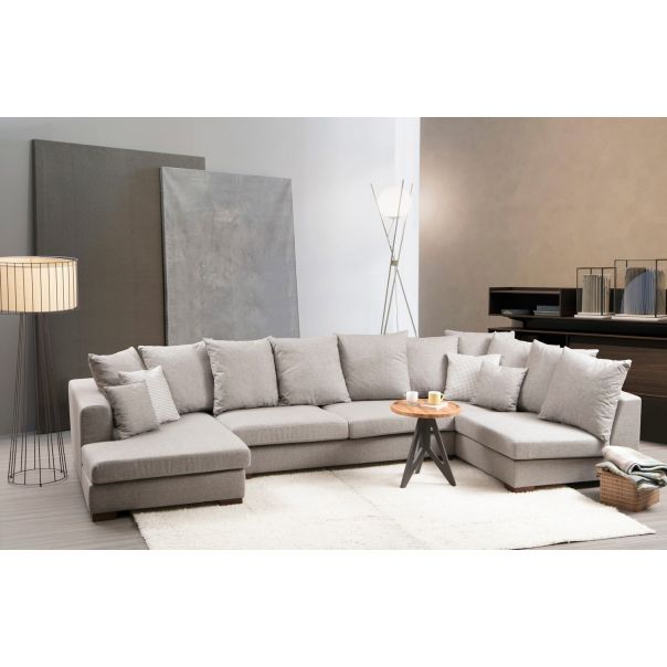 ATELIER DEL SOFA Ugaona garnitura Colorado, bež