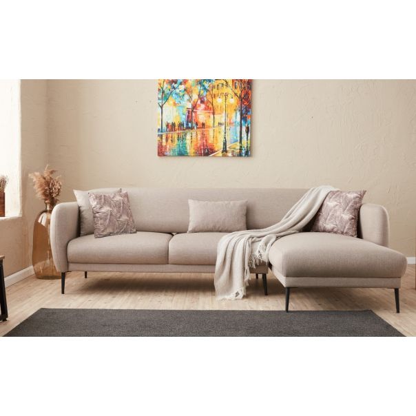ATELIER DEL SOFA Ugaona garnitura Venus, desna, krem