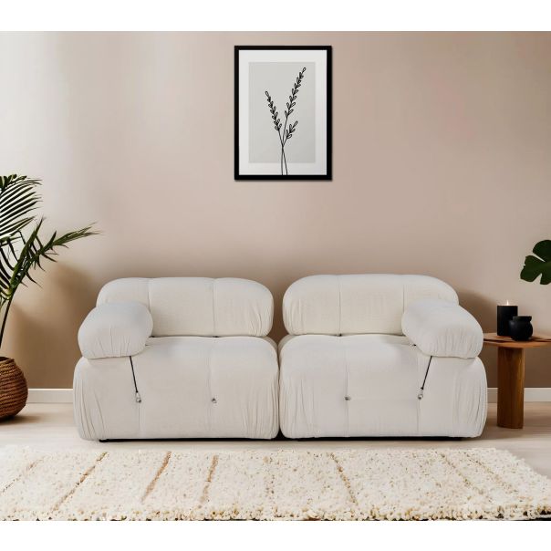 ATELIER DEL SOFA Dvosed Bubble L1-1R, bež