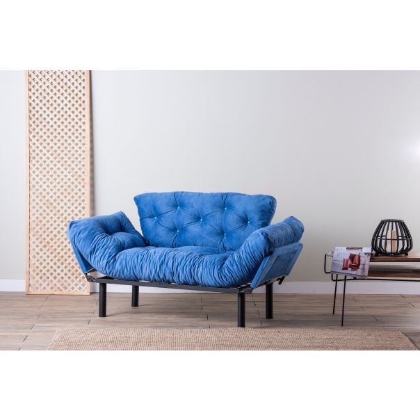 ATELIER DEL SOFA Sofa dvosed Nitta, plava