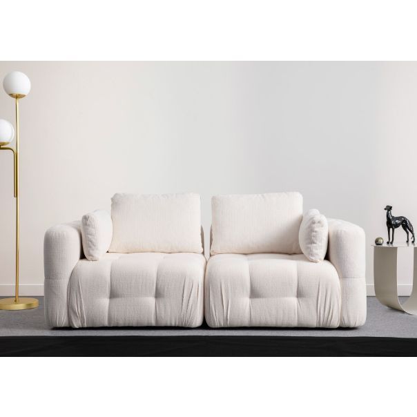 ATELIER DEL SOFA Modularni dvosed Amaris, bela
