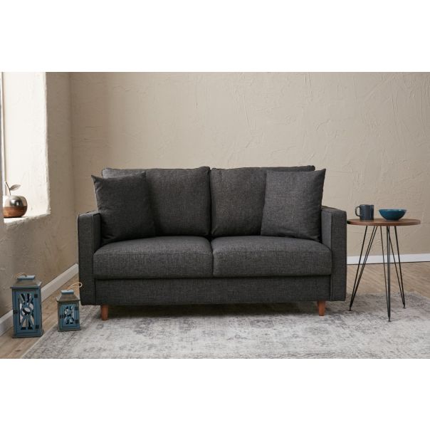 ATELIER DEL SOFA Dvosed Eva, antracit