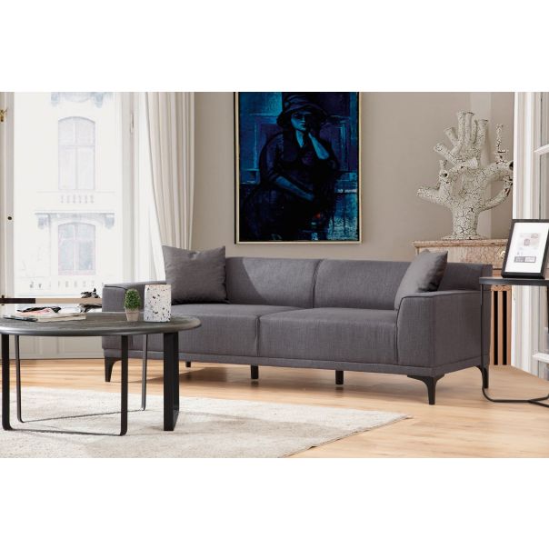 ATELIER DEL SOFA Trosed Petra 3, antracit