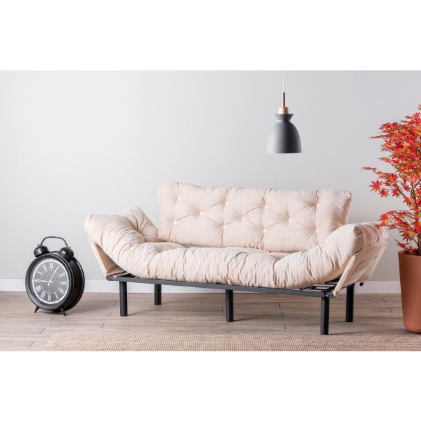 ATELIER DEL SOFA Trosed sofa Nitta, krem