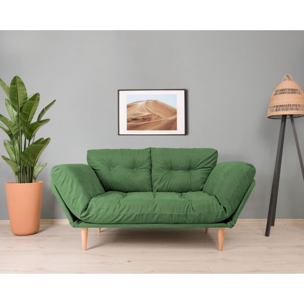 ATELIER DEL SOFA Trosed sofa Nina, zelena