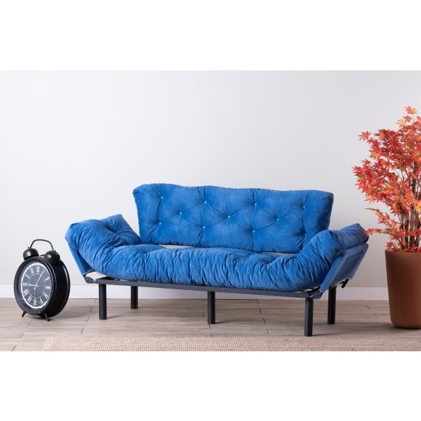 ATELIER DEL SOFA Trosed sofa Nitta, plava