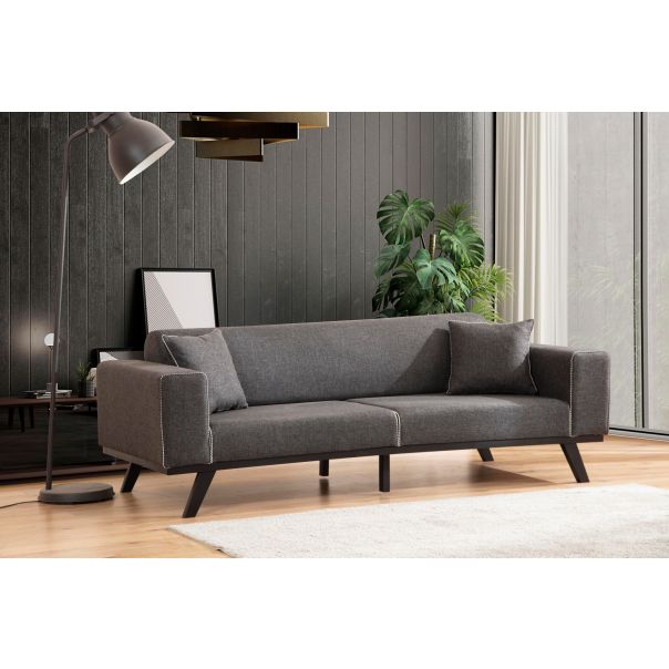 ATELIER DEL SOFA Trosed Leon, antracit