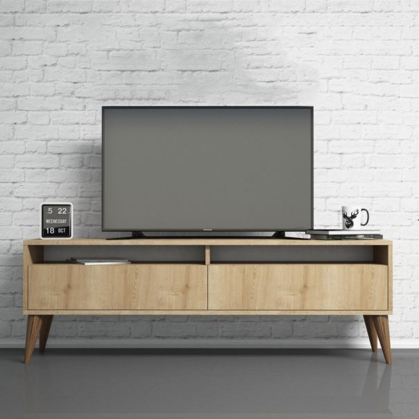 HANAH HOME TV komoda Best 2, svetlobraon